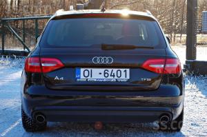 Black Audi A4 2014 in Tukums, with an engine capacity of 1.80 L and mileage of 196 thousand km for 8900 €, photo 4 on AUTOMOTO.COM.LV