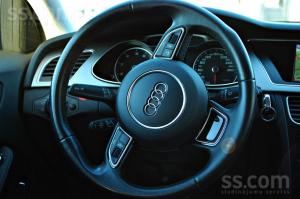 Black Audi A4 2014 in Tukums, with an engine capacity of 1.80 L and mileage of 196 thousand km for 8900 €, photo 8 on AUTOMOTO.COM.LV