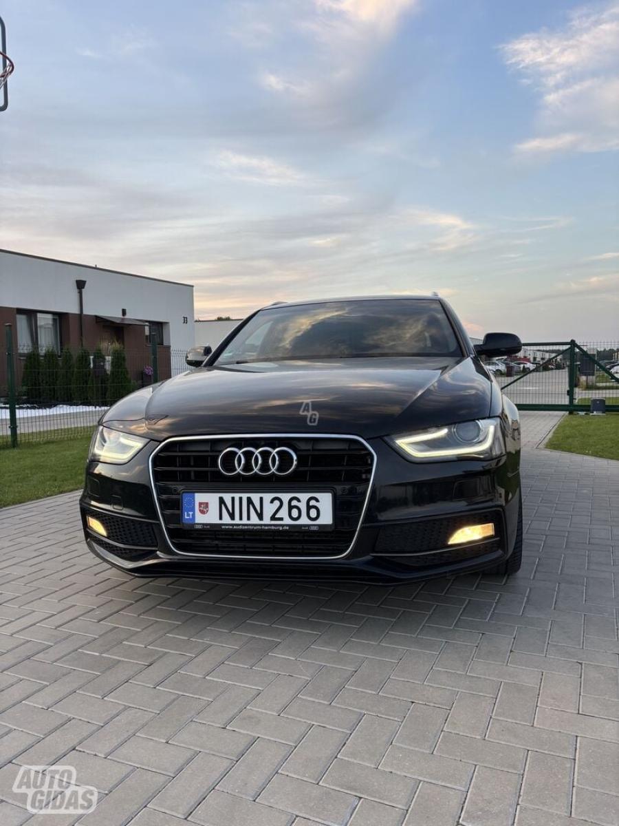 Black Audi A4 2014 in Kaunas, with an engine capacity of 3.00 L and mileage of 301 thousand km for 9500 €, photo 1 on AUTOMOTO.COM.LV