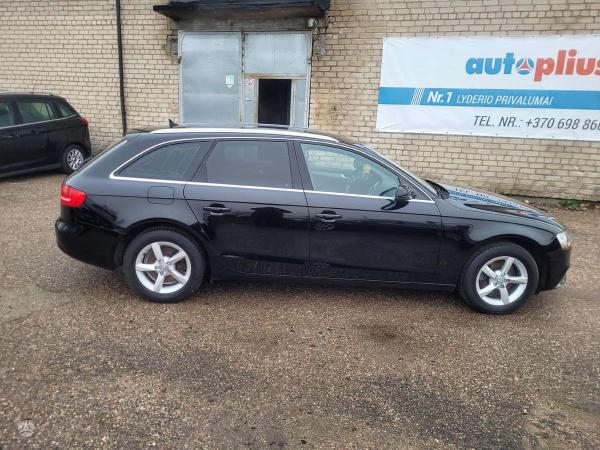 Black Audi A4 2014 in Telschi, with an engine capacity of 1.97 L and mileage of 290 thousand km for 7750 €, photo 6 on AUTOMOTO.COM.LV