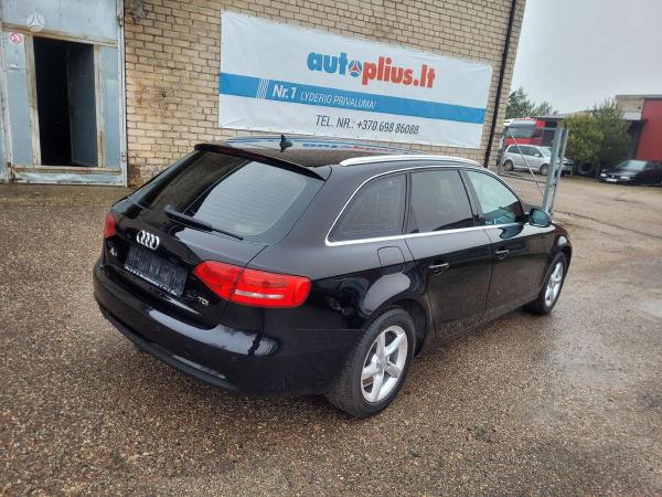 Black Audi A4 2014 in Telschi, with an engine capacity of 1.97 L and mileage of 290 thousand km for 7750 €, photo 7 on AUTOMOTO.COM.LV