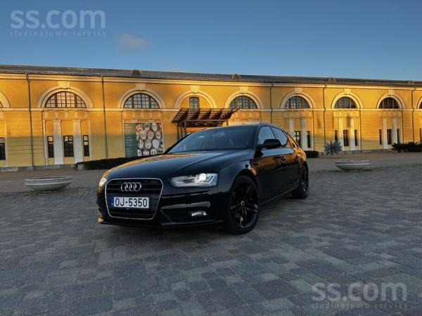 Black Audi A4 2014 in Daugavpils, with an engine capacity of 3.00 L and mileage of 261 thousand km for 9800 €, photo 1 on AUTOMOTO.COM.LV
