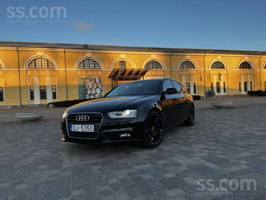 Melns Audi A4 2014 Daugavpils, ar dzinēja tilpumu 3.00 L un nobraukumu 261 tūkst. km par 9800 €, foto 1 vietnē AUTOMOTO.COM.LV