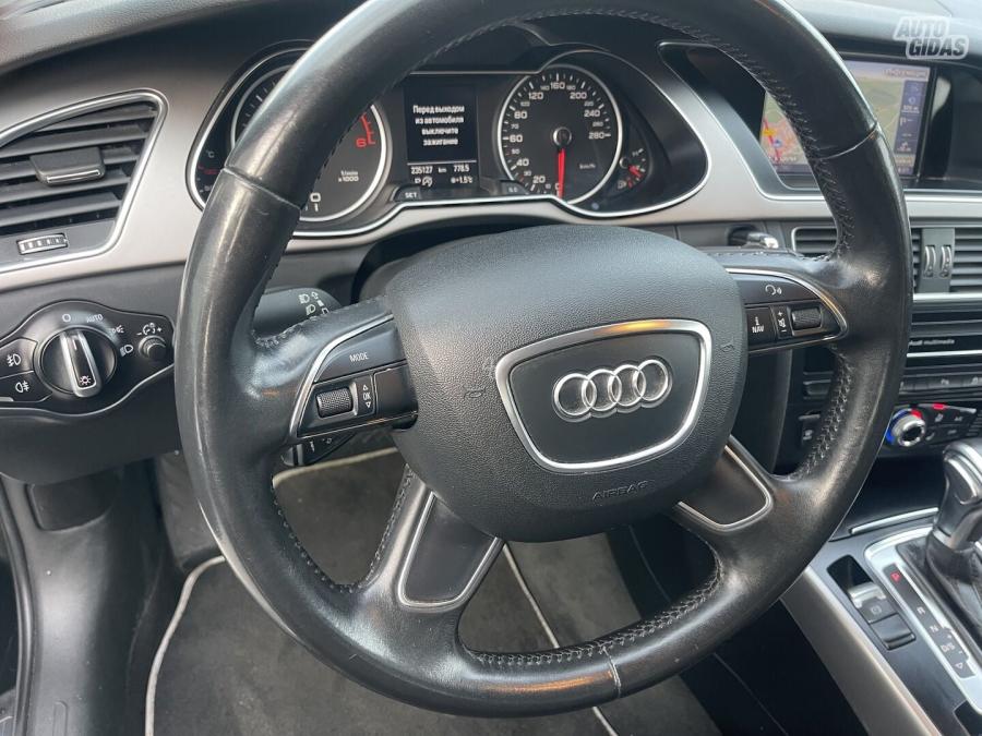 Black Audi A4 2014 in Siauliai, with an engine capacity of 2.00 L and mileage of 235 thousand km for 7150 €, photo 8 on AUTOMOTO.COM.LV