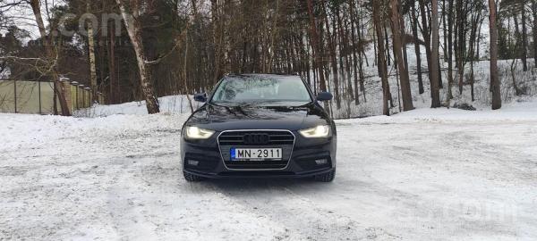 Black Audi A4 2014 in Riga, with an engine capacity of 2.00 L and mileage of 270 thousand km for 7900 €, photo 1 on AUTOMOTO.COM.LV