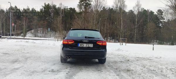 Black Audi A4 2014 in Riga, with an engine capacity of 2.00 L and mileage of 270 thousand km for 7900 €, photo 2 on AUTOMOTO.COM.LV