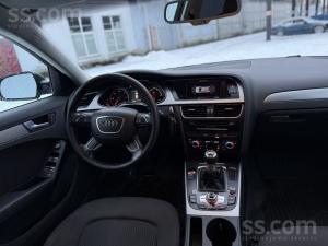 Black Audi A4 2014 in Riga, with an engine capacity of 2.00 L and mileage of 425 thousand km for 6300 €, photo 7 on AUTOMOTO.COM.LV
