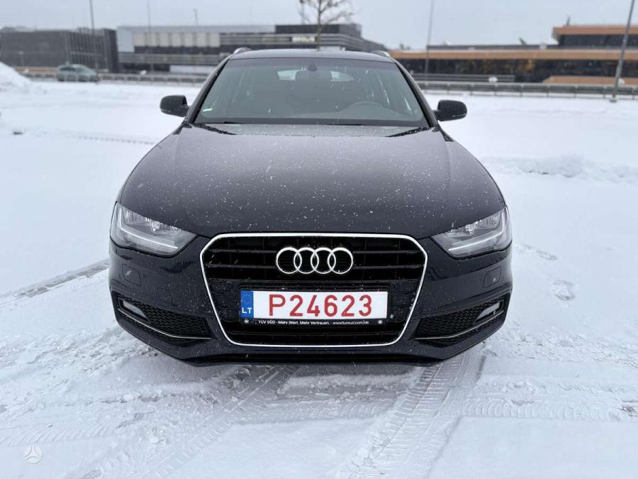 Melns Audi A4 2014 Viļņa, ar dzinēja tilpumu 1.97 L un nobraukumu 259 tūkst. km par 9300 €, foto 2 vietnē AUTOMOTO.COM.LV