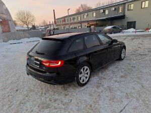 Black Audi A4 2014 in Marijampole, with an engine capacity of 1.97 L and mileage of 300 thousand km for 6600 €, photo 4 on AUTOMOTO.COM.LV