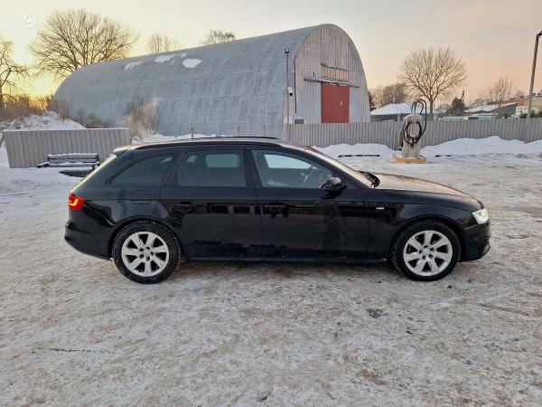 Black Audi A4 2014 in Marijampole, with an engine capacity of 1.97 L and mileage of 300 thousand km for 6600 €, photo 5 on AUTOMOTO.COM.LV