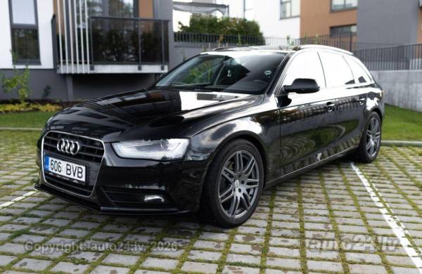 Melns Audi A4 2014 Tallina, ar dzinēja tilpumu 2.00 L un nobraukumu 345 tūkst. km par 6999 €, foto 3 vietnē AUTOMOTO.COM.LV