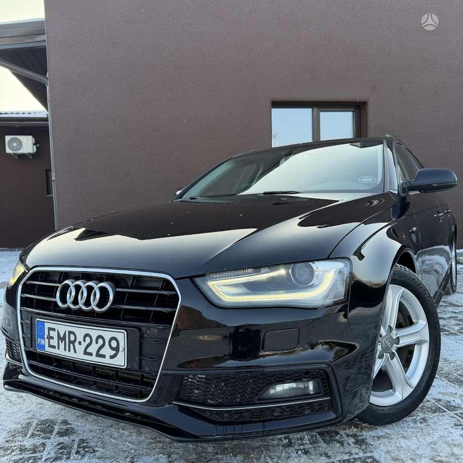 Melns Audi A4 2014 Kaišiadorys, ar dzinēja tilpumu 1.97 L un nobraukumu 347 tūkst. km par 7950 €, foto 4 vietnē AUTOMOTO.COM.LV