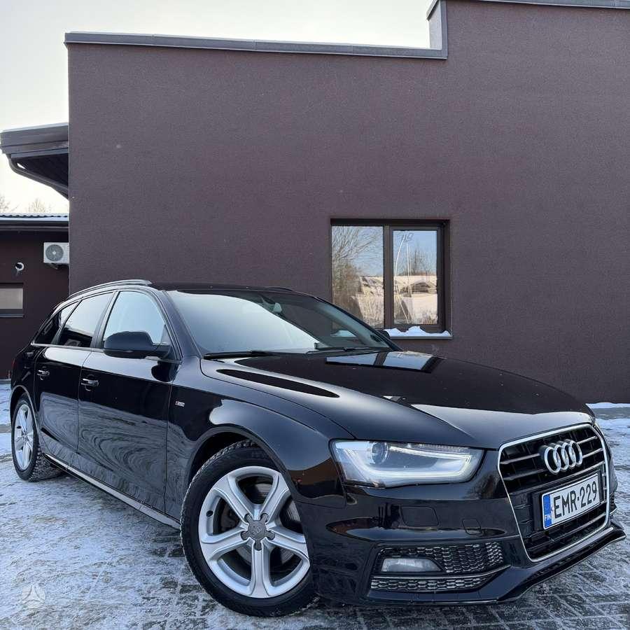 Melns Audi A4 2014 Kaišiadorys, ar dzinēja tilpumu 1.97 L un nobraukumu 347 tūkst. km par 7950 €, foto 6 vietnē AUTOMOTO.COM.LV