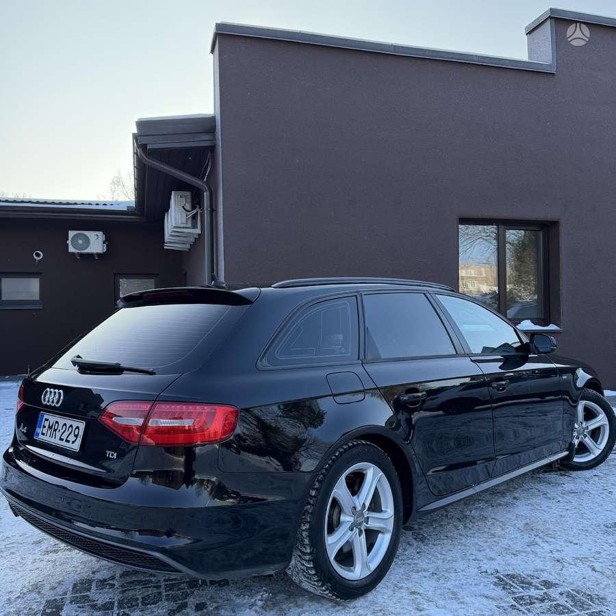 Melns Audi A4 2014 Kaišiadorys, ar dzinēja tilpumu 1.97 L un nobraukumu 347 tūkst. km par 7950 €, foto 13 vietnē AUTOMOTO.COM.LV