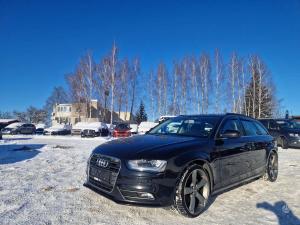Black Audi A4 2014 in Ukmerge, with an engine capacity of 1.97 L and mileage of 250 thousand km for 6450 €, photo  on AUTOMOTO.COM.LV