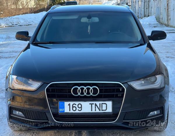 Black Audi A4 2014 in Narva, with an engine capacity of 2.00 L and mileage of 340 thousand km for 5499 €, photo 1 on AUTOMOTO.COM.LV