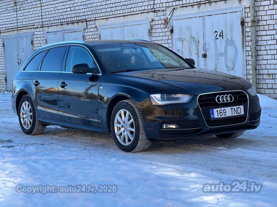 Black Audi A4 2014 in Narva, with an engine capacity of 2.00 L and mileage of 340 thousand km for 5499 €, photo 4 on AUTOMOTO.COM.LV