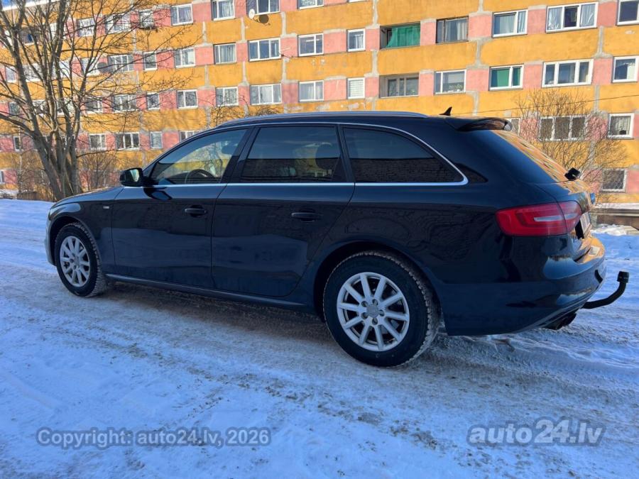 Black Audi A4 2014 in Narva, with an engine capacity of 2.00 L and mileage of 340 thousand km for 5499 €, photo 10 on AUTOMOTO.COM.LV
