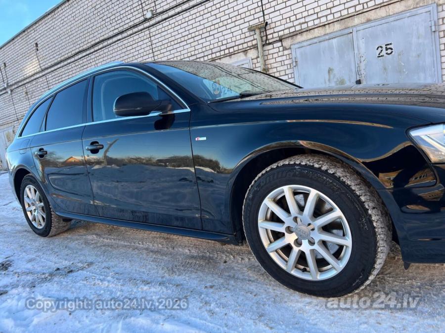 Black Audi A4 2014 in Narva, with an engine capacity of 2.00 L and mileage of 340 thousand km for 5499 €, photo 15 on AUTOMOTO.COM.LV
