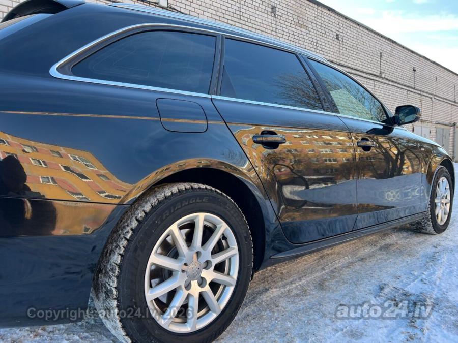 Black Audi A4 2014 in Narva, with an engine capacity of 2.00 L and mileage of 340 thousand km for 5499 €, photo 19 on AUTOMOTO.COM.LV