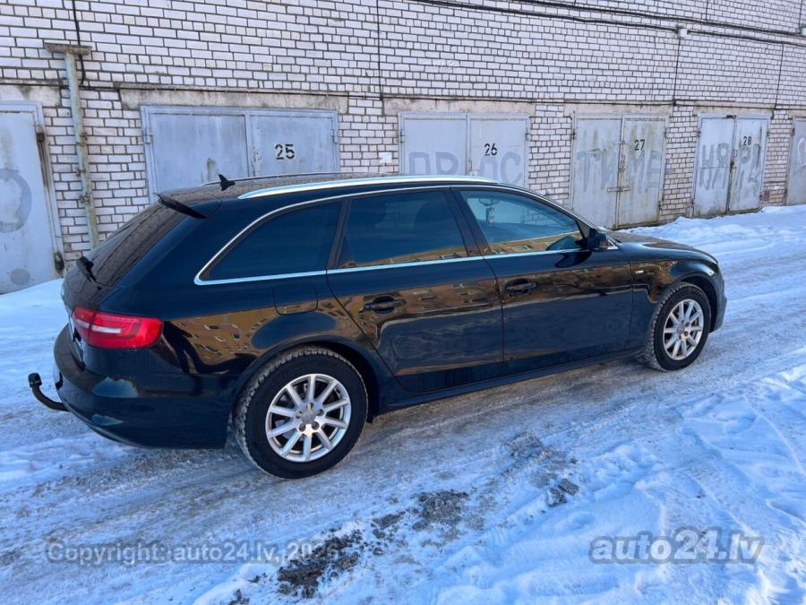 Black Audi A4 2014 in Narva, with an engine capacity of 2.00 L and mileage of 340 thousand km for 5499 €, photo 20 on AUTOMOTO.COM.LV