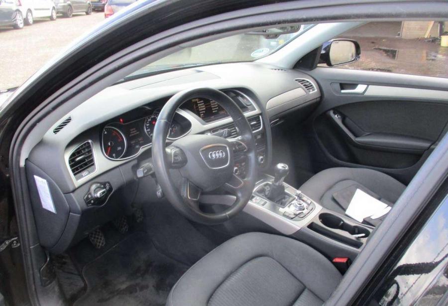 Black Audi A4 2014 in Prienai, with an engine capacity of 1.97 L and mileage of 285 thousand km for 6550 €, photo 3 on AUTOMOTO.COM.LV
