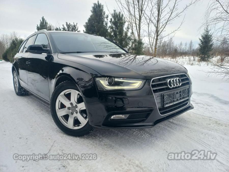 Black Audi A4 2014 in Tartu, with an engine capacity of 2.00 L and mileage of 199 thousand km for 10290 €, photo 1 on AUTOMOTO.COM.LV