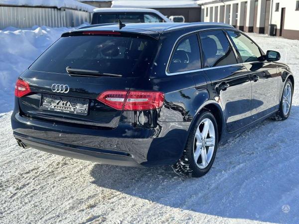 Black Audi A4 2014 in Telschi, with an engine capacity of 1.97 L and mileage of 267 thousand km for 8900 €, photo 5 on AUTOMOTO.COM.LV
