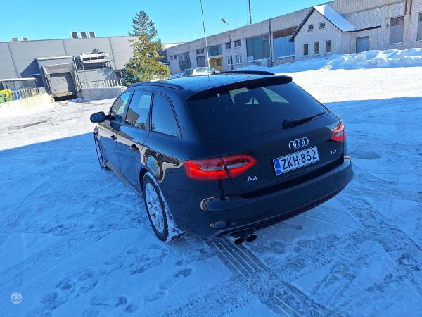 Melns Audi A4 2014 Marijampole, ar dzinēja tilpumu 1.97 L un nobraukumu 300 tūkst. km par 6100 €, foto 3 vietnē AUTOMOTO.COM.LV