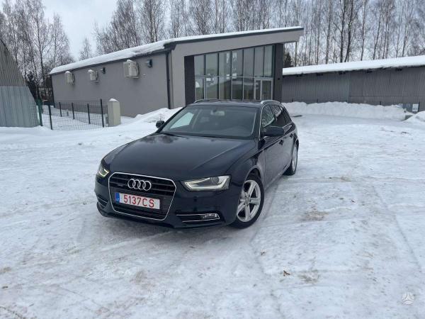 Black Audi A4 2014 in Moletai, with an engine capacity of 1.97 L and mileage of 194 thousand km for 8000 €, photo 1 on AUTOMOTO.COM.LV