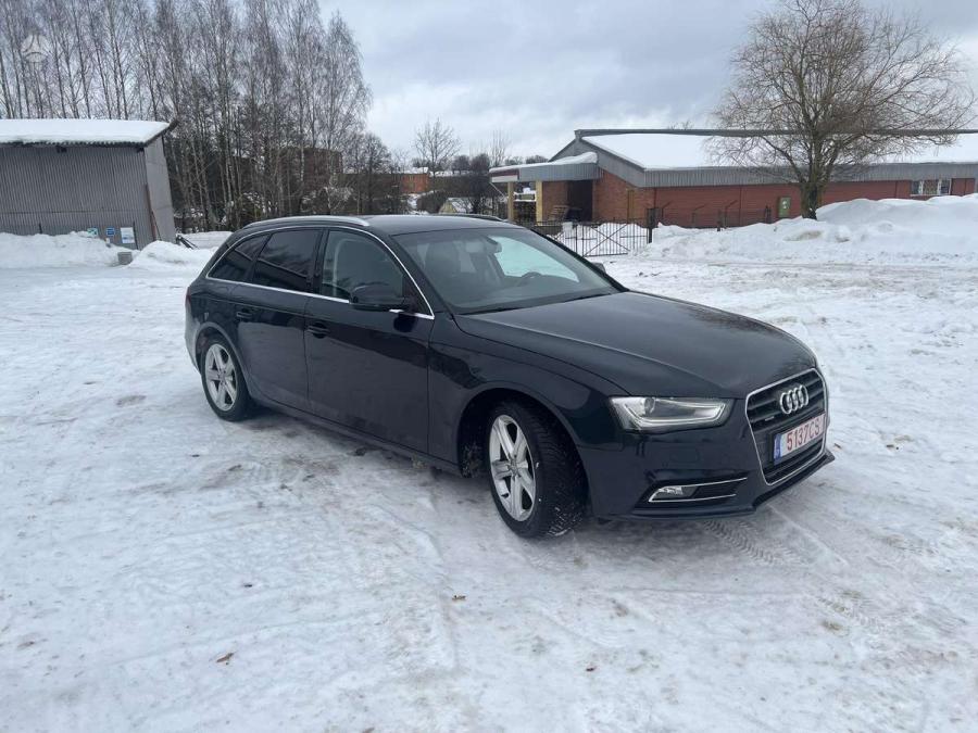 Black Audi A4 2014 in Moletai, with an engine capacity of 1.97 L and mileage of 194 thousand km for 8000 €, photo 10 on AUTOMOTO.COM.LV