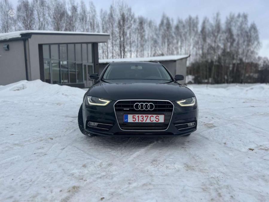 Black Audi A4 2014 in Moletai, with an engine capacity of 1.97 L and mileage of 194 thousand km for 8000 €, photo 15 on AUTOMOTO.COM.LV