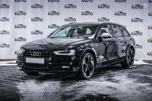 Melns Audi A4 2014 Kauņa, ar dzinēja tilpumu 2.00 L un nobraukumu 277 tūkst. km par 9490 €, foto 1 vietnē AUTOMOTO.COM.LV