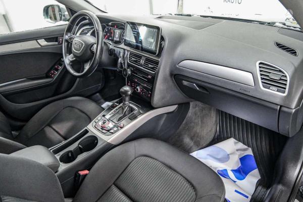 Black Audi A4 2014 in Kaunas, with an engine capacity of 2.00 L and mileage of 277 thousand km for 9490 €, photo 11 on AUTOMOTO.COM.LV