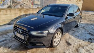 Black Audi A4 2014 in Kaunas, with an engine capacity of 3.00 L and mileage of 375 thousand km for 6850 €, photo  on AUTOMOTO.COM.LV