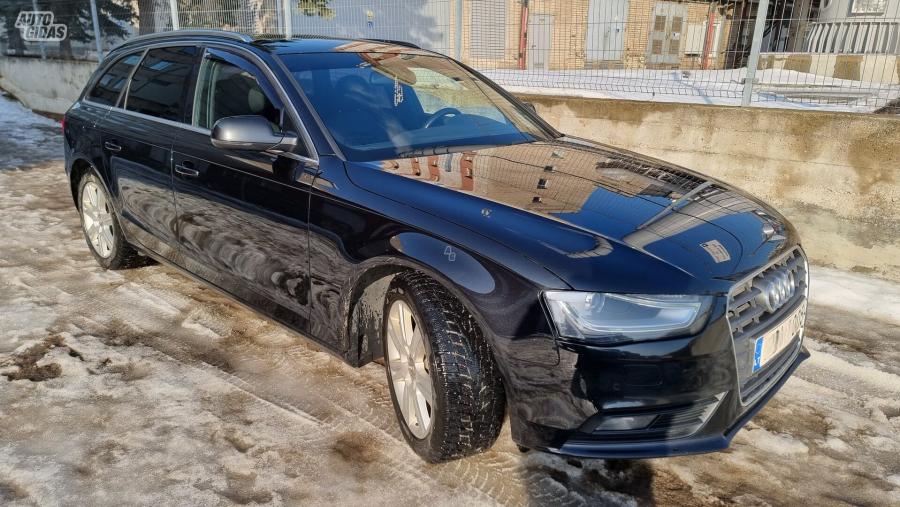 Black Audi A4 2014 in Kaunas, with an engine capacity of 3.00 L and mileage of 375 thousand km for 6850 €, photo 4 on AUTOMOTO.COM.LV