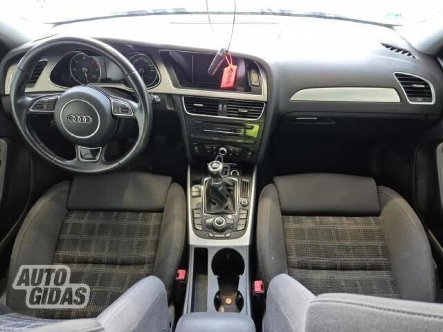 Melns Audi A4 2014 Kauņa, ar dzinēja tilpumu 2.00 L un nobraukumu 255 tūkst. km par 4550 €, foto 5 vietnē AUTOMOTO.COM.LV