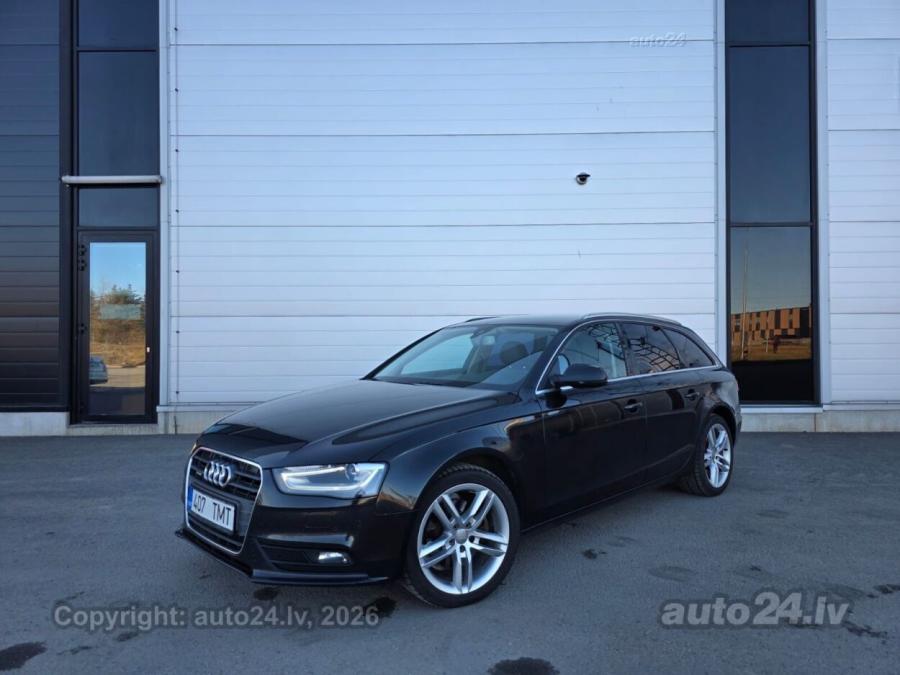 Black Audi A4 2014 in Tartu, with an engine capacity of 2.00 L and mileage of 350 thousand km for 8200 €, photo 1 on AUTOMOTO.COM.LV