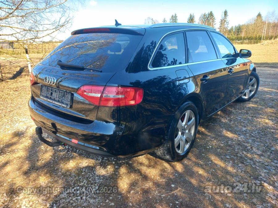 Black Audi A4 2014 in Tartu, with an engine capacity of 2.00 L and mileage of 199 thousand km for 9900 €, photo 8 on AUTOMOTO.COM.LV