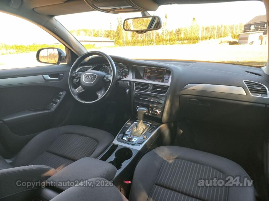 Black Audi A4 2014 in Tartu, with an engine capacity of 2.00 L and mileage of 199 thousand km for 9900 €, photo 16 on AUTOMOTO.COM.LV