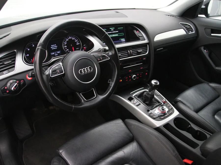Melns Audi A4 2014 Viļņa, ar dzinēja tilpumu 2.00 L un nobraukumu 131 tūkst. km par 11199 €, foto 17 vietnē AUTOMOTO.COM.LV