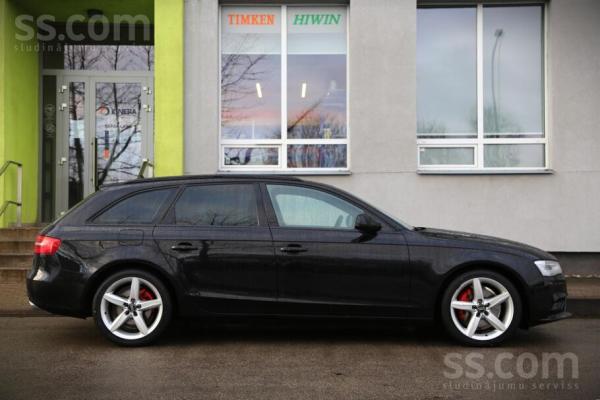 Black Audi A4 2014 in Riga, with an engine capacity of 3.00 L and mileage of 280 thousand km for 8495 €, photo 3 on AUTOMOTO.COM.LV