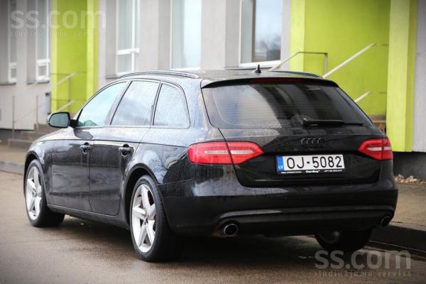 Black Audi A4 2014 in Riga, with an engine capacity of 3.00 L and mileage of 280 thousand km for 8495 €, photo 6 on AUTOMOTO.COM.LV
