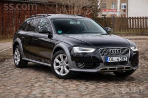 Black Audi A4 2014 in Jelgava, with an engine capacity of 2.00 L and mileage of 297 thousand km for 12700 €, photo  on AUTOMOTO.COM.LV
