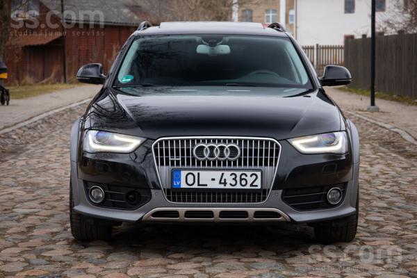 Black Audi A4 2014 in Jelgava, with an engine capacity of 2.00 L and mileage of 297 thousand km for 12700 €, photo 2 on AUTOMOTO.COM.LV