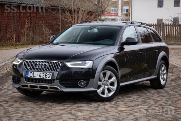Black Audi A4 2014 in Jelgava, with an engine capacity of 2.00 L and mileage of 297 thousand km for 12700 €, photo 3 on AUTOMOTO.COM.LV