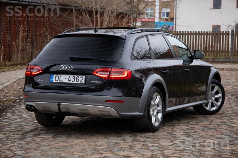 Melns Audi A4 2014 Jelgava, ar dzinēja tilpumu 2.00 L un nobraukumu 297 tūkst. km par 12700 €, foto 5 vietnē AUTOMOTO.COM.LV