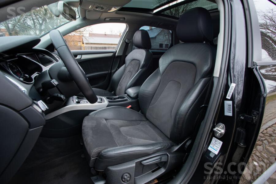 Melns Audi A4 2014 Jelgava, ar dzinēja tilpumu 2.00 L un nobraukumu 297 tūkst. km par 12700 €, foto 8 vietnē AUTOMOTO.COM.LV