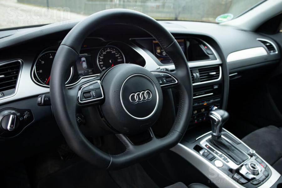 Melns Audi A4 2014 Jelgava, ar dzinēja tilpumu 2.00 L un nobraukumu 297 tūkst. km par 12700 €, foto 10 vietnē AUTOMOTO.COM.LV
