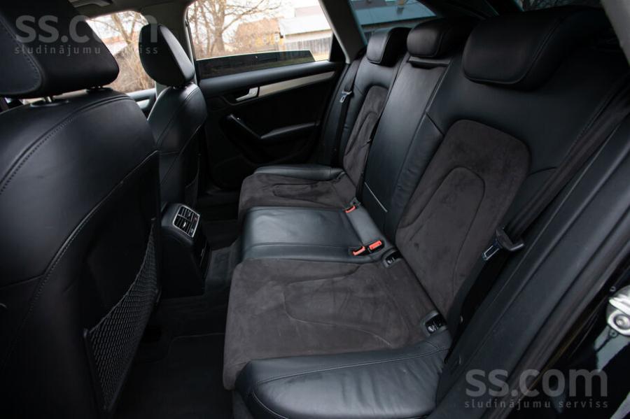 Melns Audi A4 2014 Jelgava, ar dzinēja tilpumu 2.00 L un nobraukumu 297 tūkst. km par 12700 €, foto 14 vietnē AUTOMOTO.COM.LV